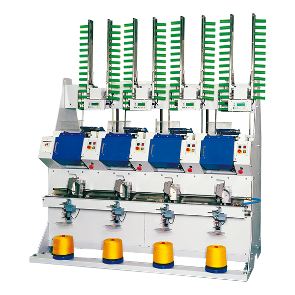 Automatic Cross Cone Winder (4 Spindles) - 泰能機器